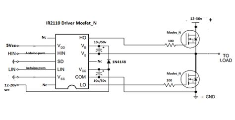 Ir2110 Driver Mosfet N