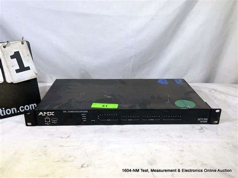 Amx Net Linx Nx 3200 Switch Bentley And Associates Llc