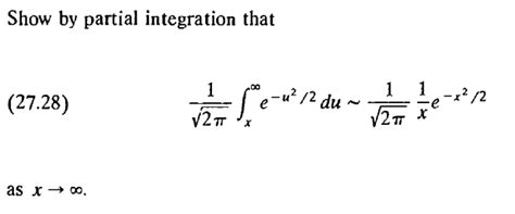 Solved Show By Partial Integration That 27 28