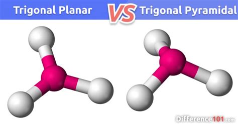 Trigonal Planar Vs Trigonal Pyramidal Key Differences Difference