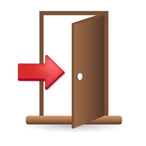 Premium Vector Exit Strategy Icon 3d Illustration From Crowdfunding Collection Creative Exit