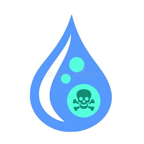 Agua Contaminada Ilustración Del Vector Ilustración De Apuro 99165963