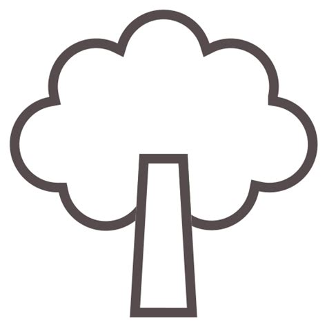 봄 트리 공장 정원 성격 나무 숲 날씨와 계절 아이콘