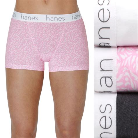 Hanes Originals Ultimate 3 Pack Stretch Cotton Boxer Brief Underwear