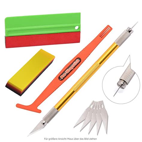 Folierung Werkzeuge Set Mit Ppf Gummic Schaber Rakel Für Auto Folie Car