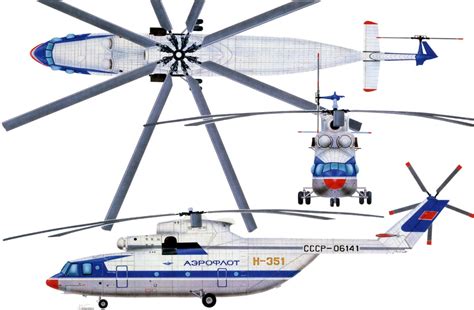 Многоцелевой транспортный вертолет Ми-26. - Российская авиация