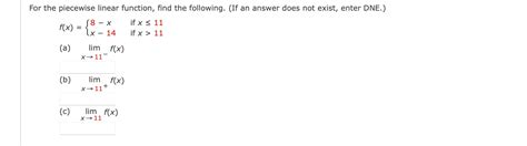 Solved For The Piecewise Linear Function Find The Chegg