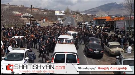 Նորից լարված իրավիճակ՝ Արագածոտնի մարզում գյուղացիները փակել են ճանապարհը Youtube