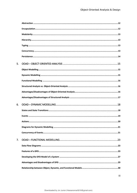 SOLUTION Ooad Notes Studypool