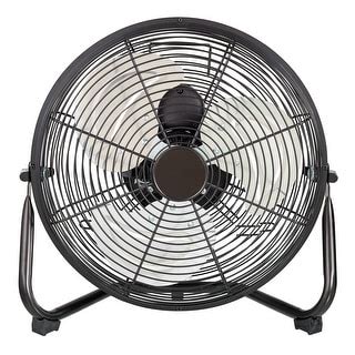12 Inch High Velocity 3 Speed Metal Floor Fan Bed Bath And Beyond