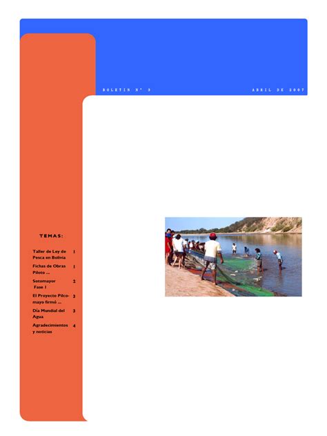 Pilcomayo Pdf Riego Agua