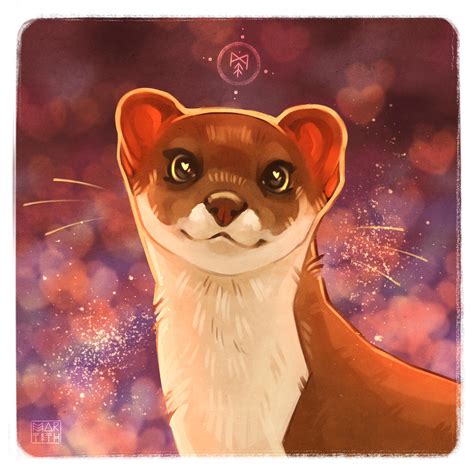 Wildlife Creative Art Challenge Weasel By Martith On Deviantart