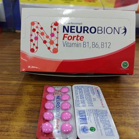 Jual Neurobion Merah Forte Tablet Isi 10 Tablet Shopee Indonesia