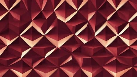 Premium Photo Geometric Seamless Pattern Maroon Symmetrical
