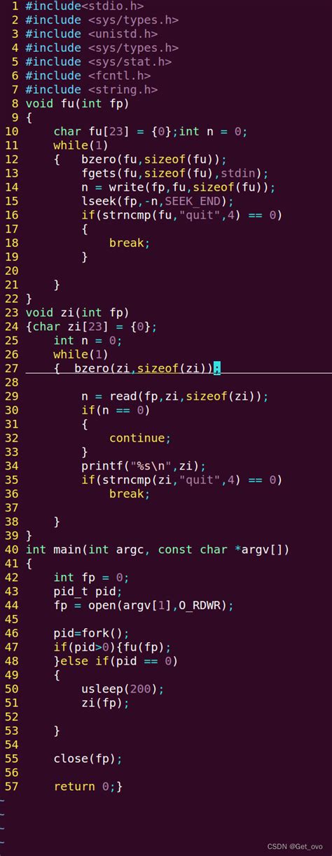 如何用父进程写入指定文件中，再用子进程读出，并且输出指定文字退出循环把父进程内的内容写到文件夹中 Csdn博客