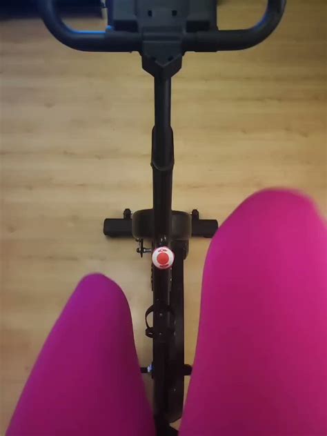 Goddess Abbi On Twitter Good Morning Boys Quick Mins On The Bike To Get Nice And Sweaty