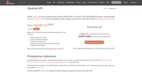 Best Free And Paid Weather Apis Nordic Apis