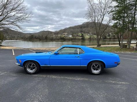Owner Sells A 1970 Mustang Mach 1 428 Cobra Jet Grabber Blue Specimen