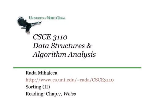 Ppt Csce 3110 Data Structures And Algorithm Analysis Powerpoint Presentation Id221202