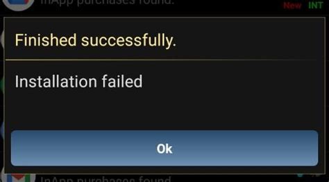 Installation Failed Successfully R Taskfailsuccessfully