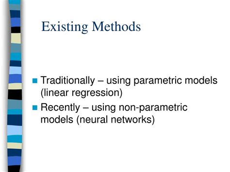 Ppt Consumer Behavior Prediction Using Parametric And Nonparametric Methods Powerpoint