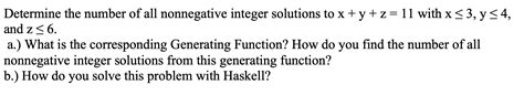 solved determine the number of all nonnegative integer