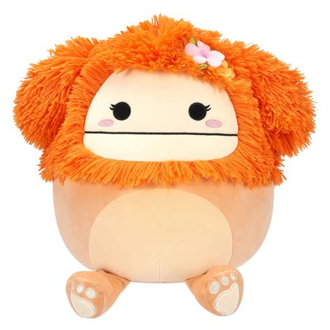 Squishmallows Original 12 Inch Shasta Peach Bigfoot With