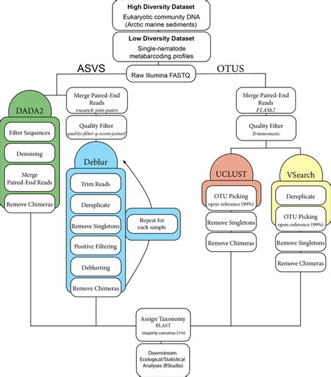 Workflow Diagram Of The Four Different Bioinformatics Pipelines Used In
