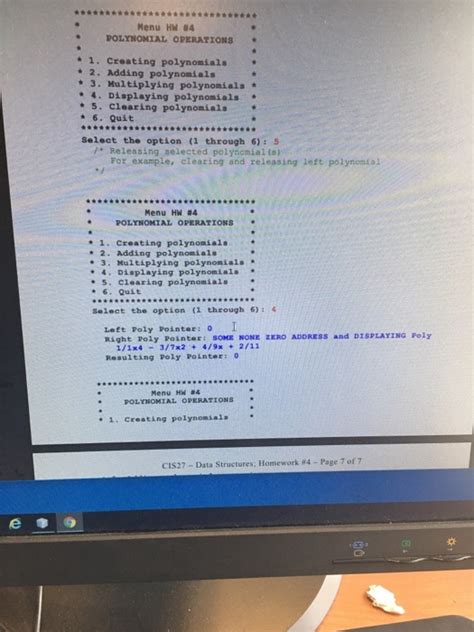 solved cis27 data structures homework 4 ~ page 2 of 7 1
