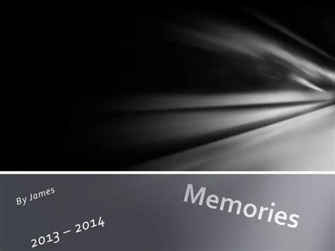 PPT Memories PowerPoint Presentation Free Download ID 4940882
