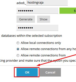 How To Create A MySQL MSSQL Database In Plesk