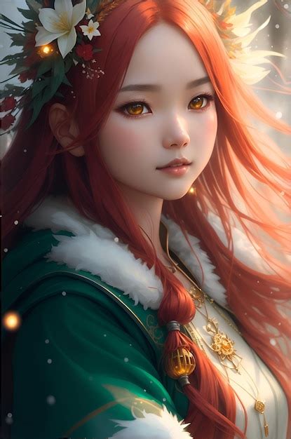 Premium Photo Cute Redhead