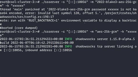 新加密方式报错 · Issue 868 · Shadowsocksshadowsocks Rust · Github