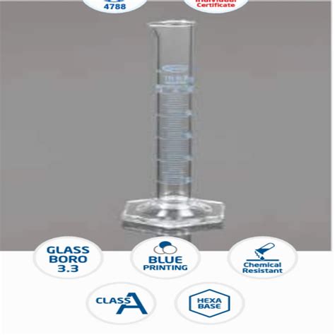 Cylindrical Class A Measuring Cylinder 5 Ml At Rs 490piece In