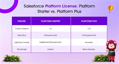 Salesforce Licenses Comparison Key Types And Cost Difference