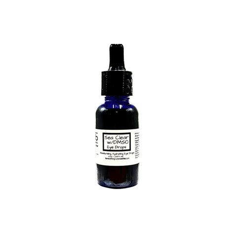 Seaclear Eye Care With Dmso Natural Hydrating Eye Drops Barecat