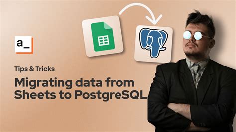 Appsmith On Linkedin How To Migrate Data From Sheets To Postgresql