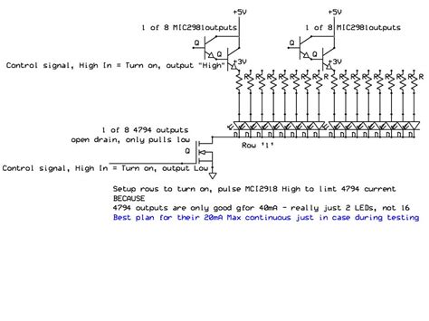 Controlling An X Bicolor LED Display Project Guidance Arduino Forum