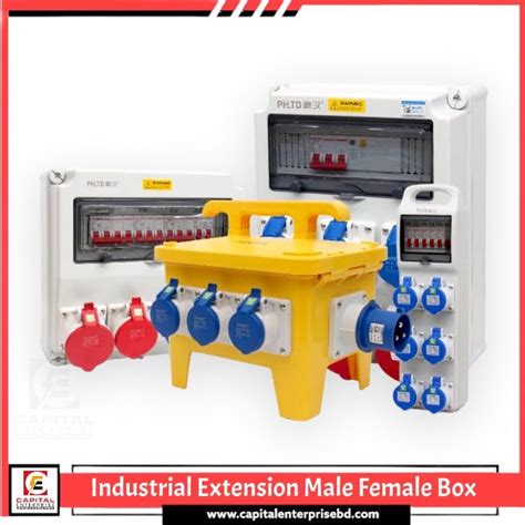 Three Phase And Single Phase Portable Industrial Socket Box Outdoors Waterproof Distribution Box