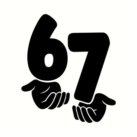 6 7 Hands Svg And Png Six Seven Meme Silhouette For Cricut Projects