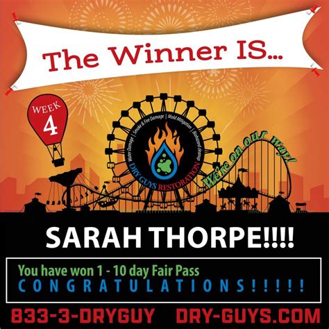 Ken Zeran On Linkedin And The Winner Of Week 5 1 10 Day Fair Pass Is