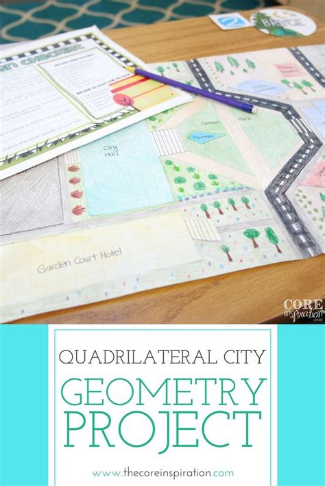 Geometry Project Based Learning Unit For Third Graders Quadrilateral City Will Always Be One Of
