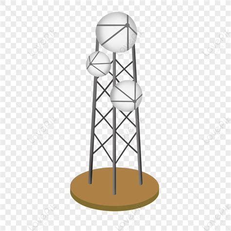 Antenna Tower Radar Electronic Signal Building Signal Tower Electronics Cartoon Tv Tower