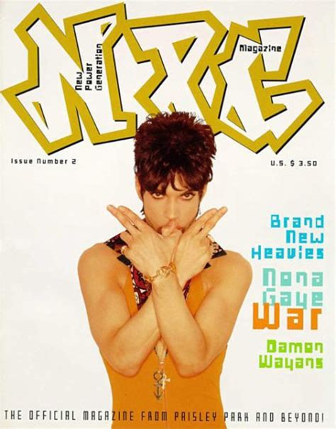 Prince Npg Magazine Rare Issue 2 With Poster Official New Mint Etsy