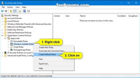 Use AppLocker To Allow Or Block Windows Installer Files In Windows Tutorials