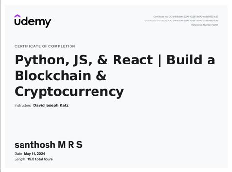 Santhosh Mrs On Linkedin I Am Excited To Share That I Have Been