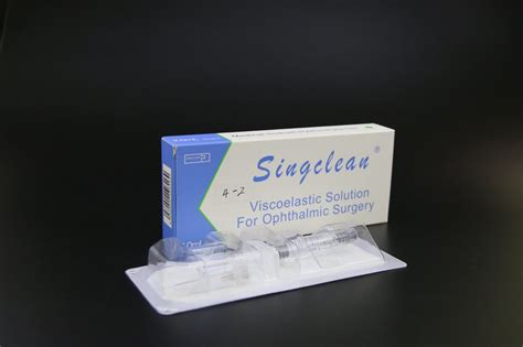 Ophthalmic Surgical Aid Without Ethylene Oxide Sterilization Eye Viscoelastic Hyaluronic Acid