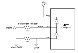 Microcontroller AC Line Detection With Or Without Optocoupler Electrical Engineering Stack