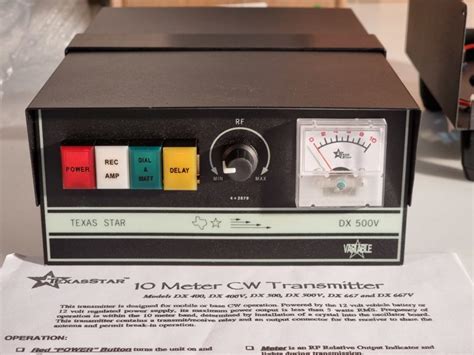 Texas Star Dx 500v Linear Amplifier With Fan Kit Atr