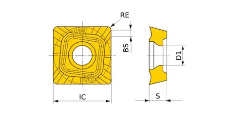Somt12t308peer Jm Vp15tf Insert For Cutter Somt Jm Mitsu Material Misumi Thailand